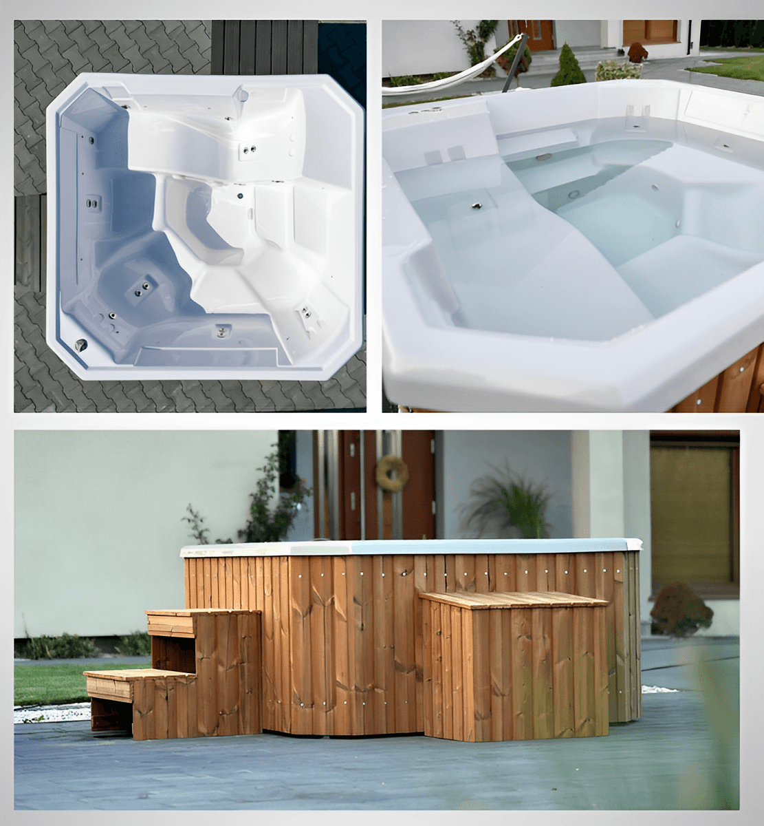 ganzes Jahr gemütlich Urlaub Zuhause: poreallas Whirlpool AllIn– hikipuu
