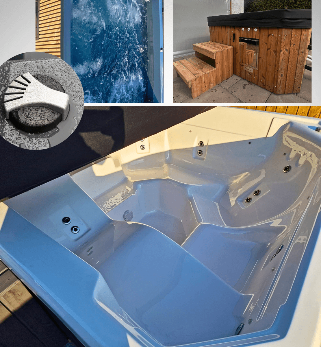 ganzes Jahr gemütlich Urlaub Zuhause: poreallas Whirlpool AllIn– hikipuu