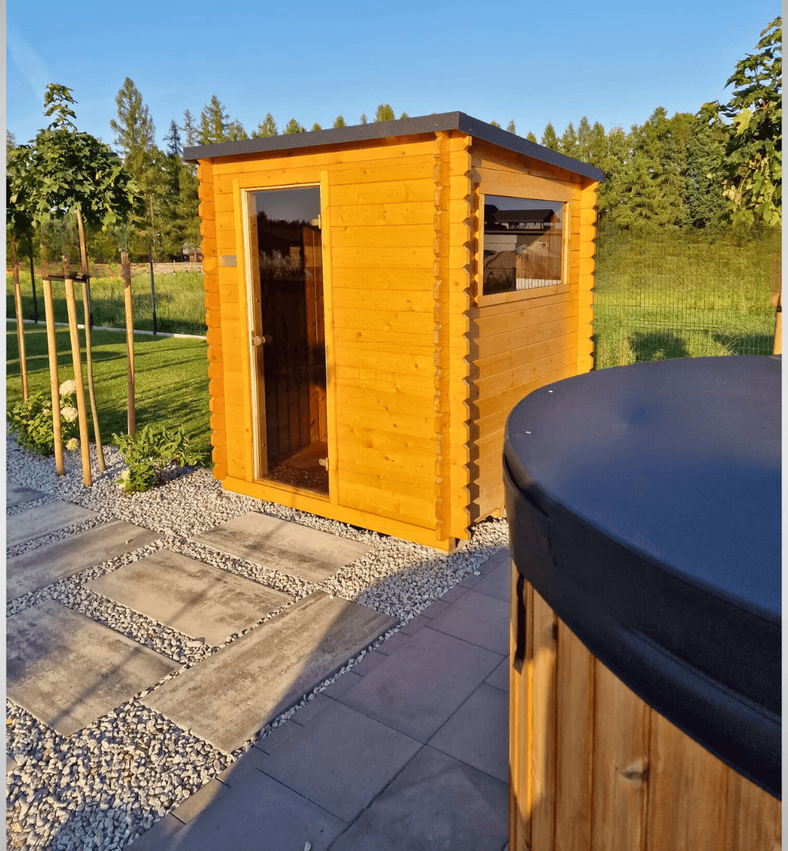 gemütliches kleines Saunahaus hikipuu taloni 2x2m bis 5 Pers. kaufen