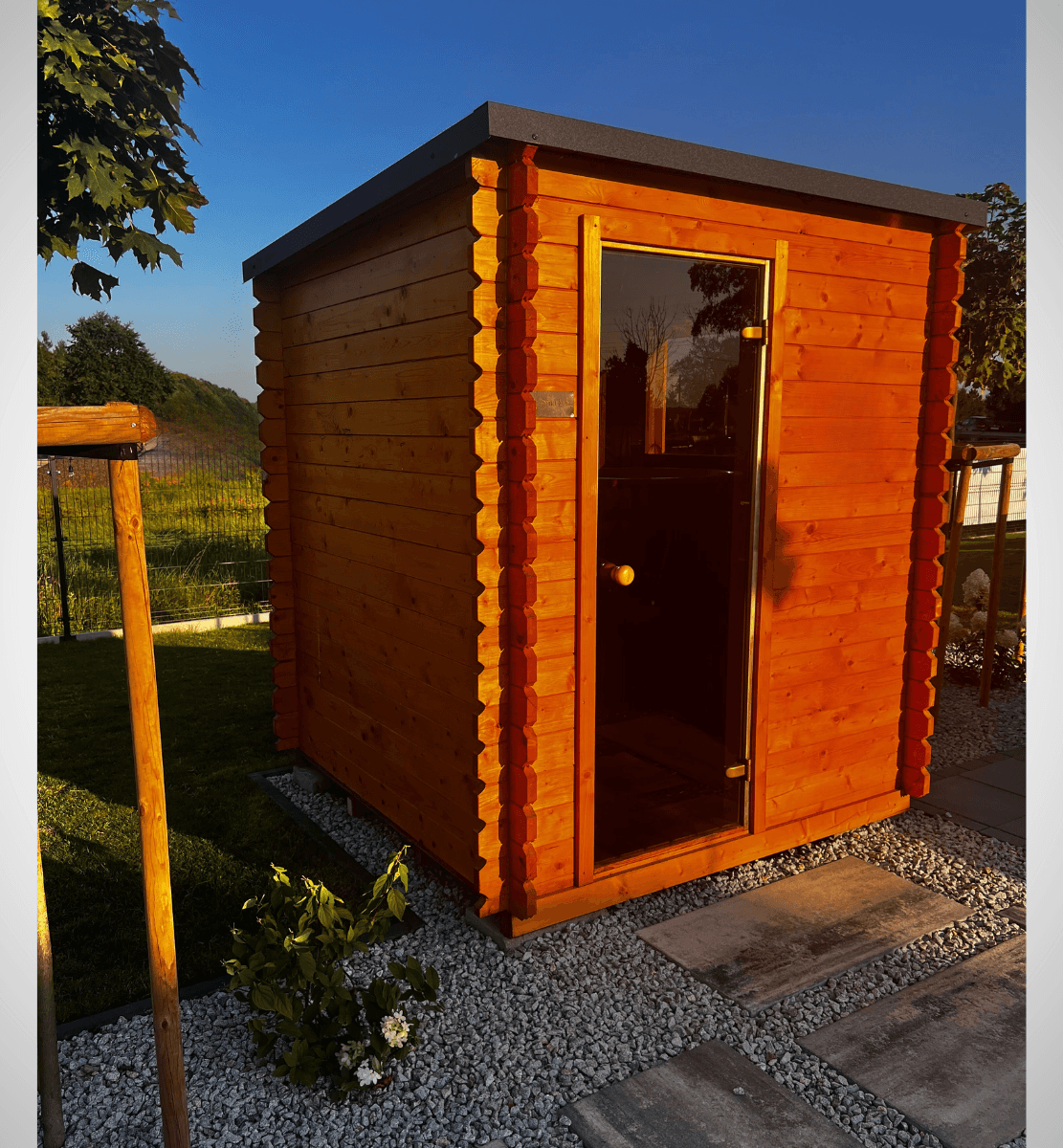 gemütliches kleines Saunahaus hikipuu taloni 2x2m bis 5 Pers. kaufen